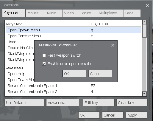 How to Go Third Person in GMod